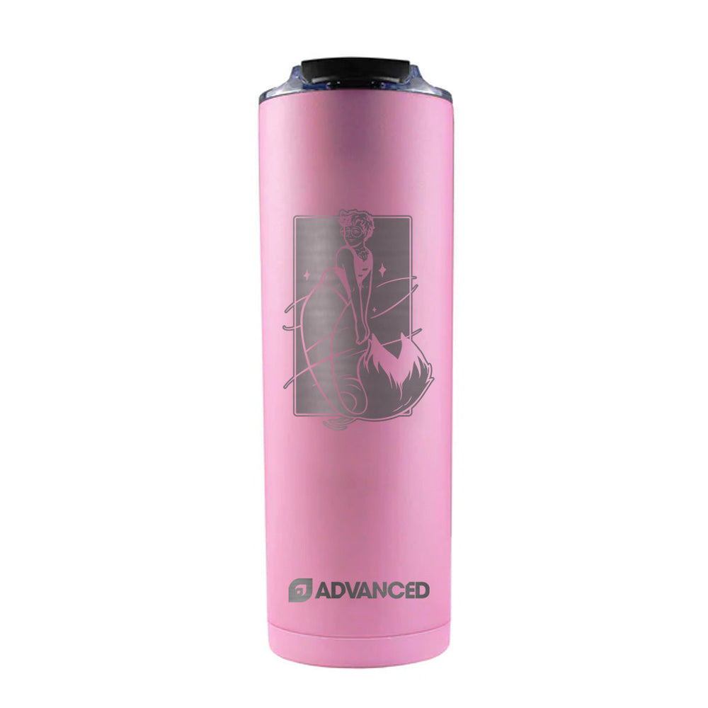 Electric Mermaid Custom 20oz Skinny Tumbler - Pink