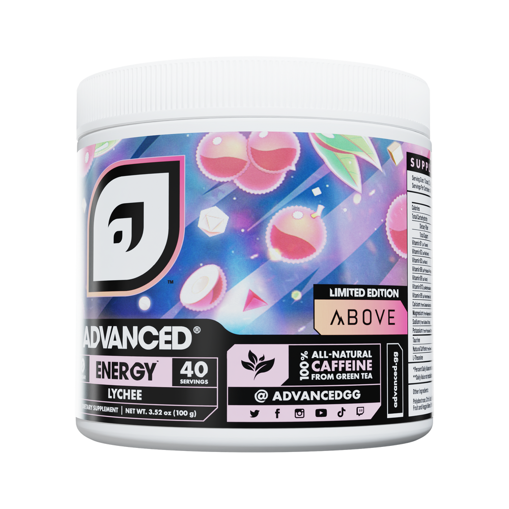 Above's Lychee Energy Gaming Supplement