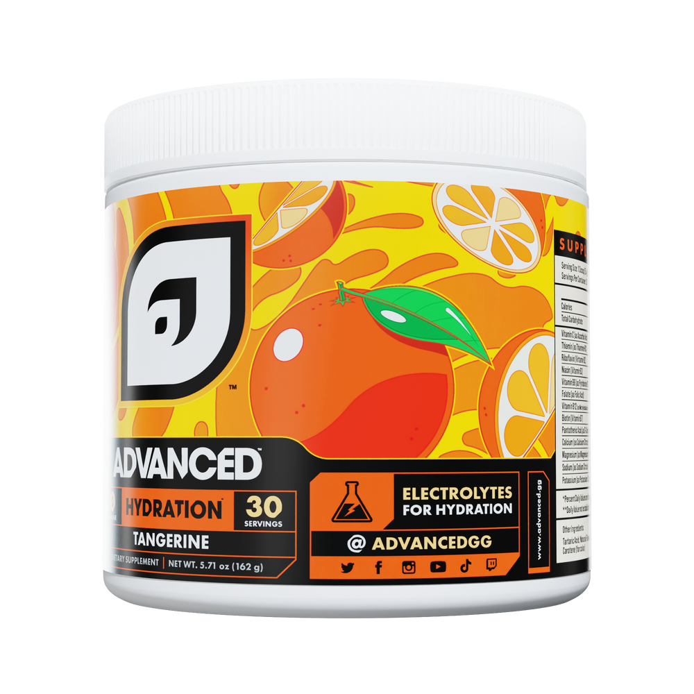 Tangerine Hydration Gaming Supplement