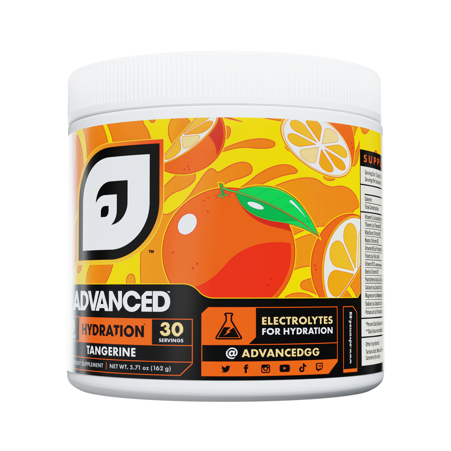 Tangerine Hydration Gaming Supplement