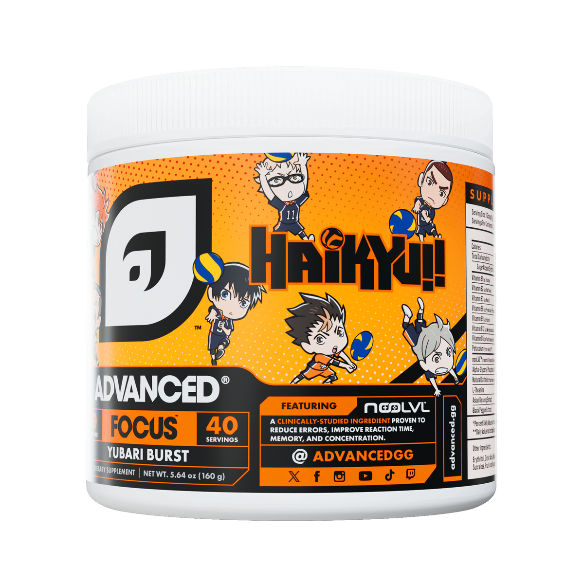 Gaming Supplement Focus Drinks