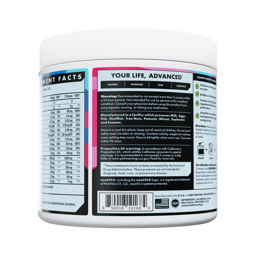 Cherry Ice Focus Gaming Supplement