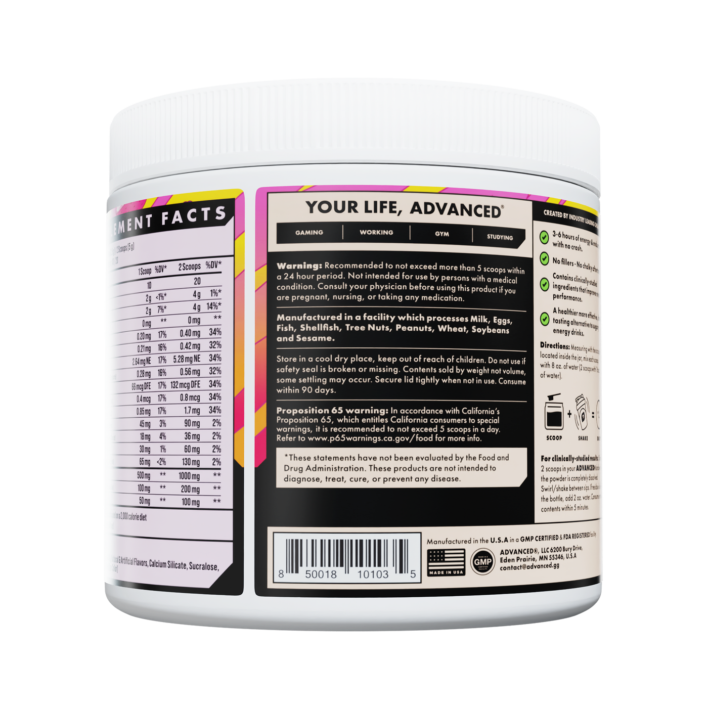 Dream Team Punch Energy Gaming Supplement