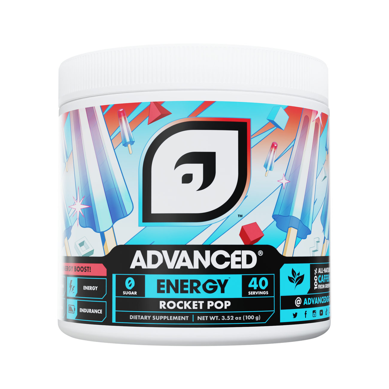 Rocket Pop Energy Gaming Supplement