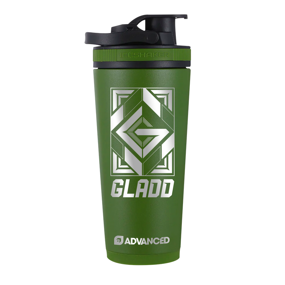 Gladd x ADVANCED Premium 26oz Ice Shaker - Green