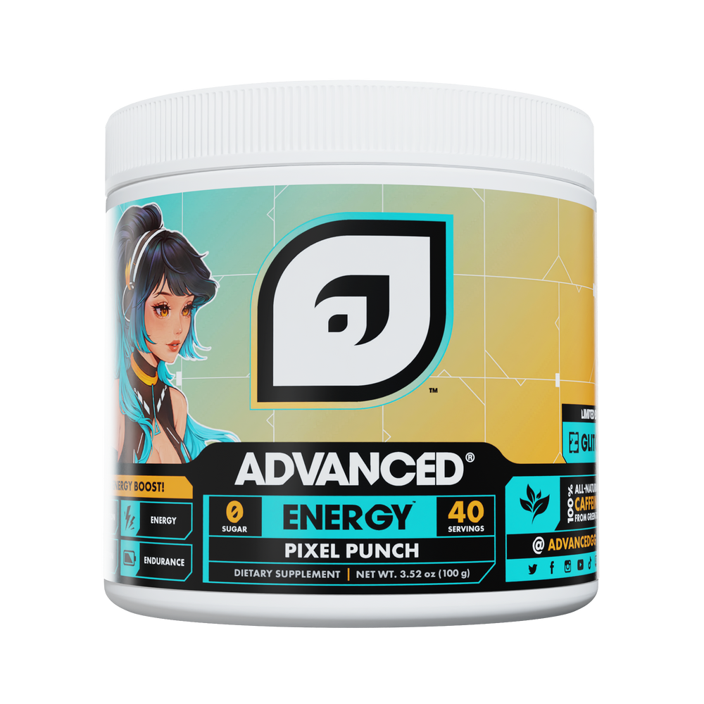 Glitchica's Pixel Punch Energy Gaming Supplement