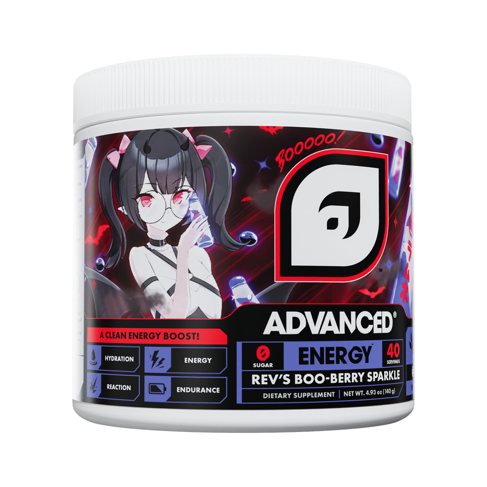 Blueberry Ramune Energy Gaming Supplement