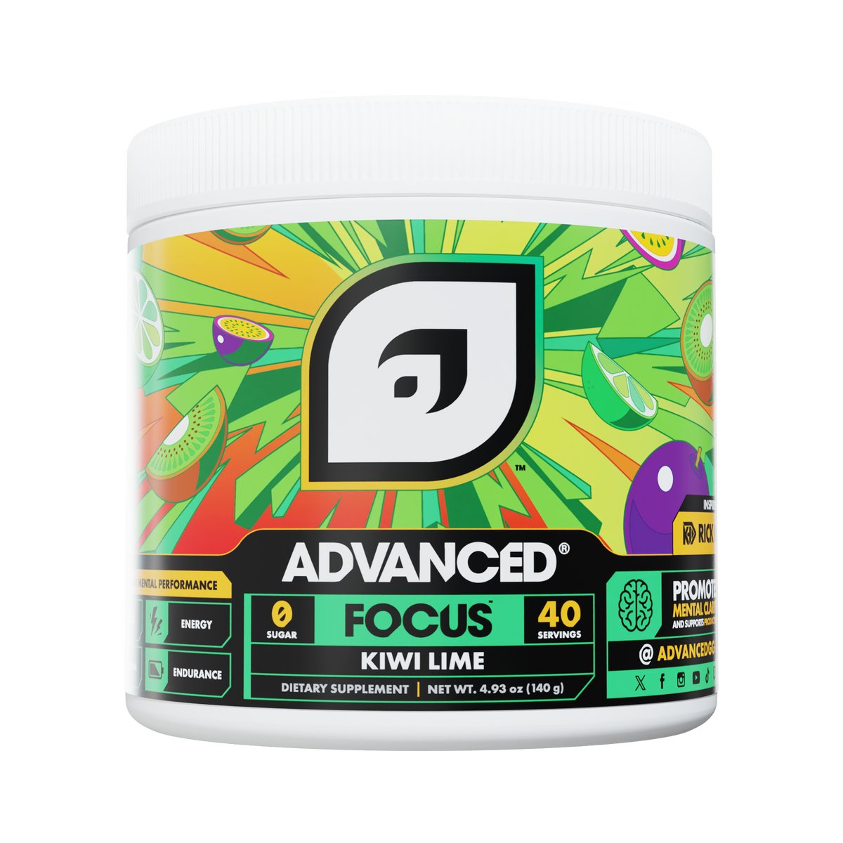 Kackis Kiwi Lime Focus Gaming Supplement