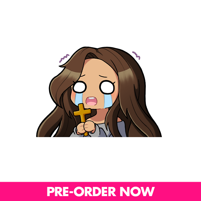 Derpdream Scared Sticker