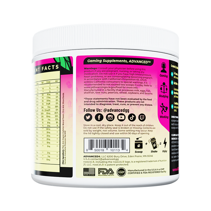 The Best Powders & Gaming Supplements for Gamers | ADVANCED.gg