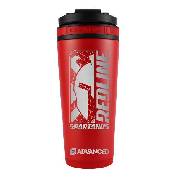 Spartakus Redline Custom 26oz Ice Shaker - Red