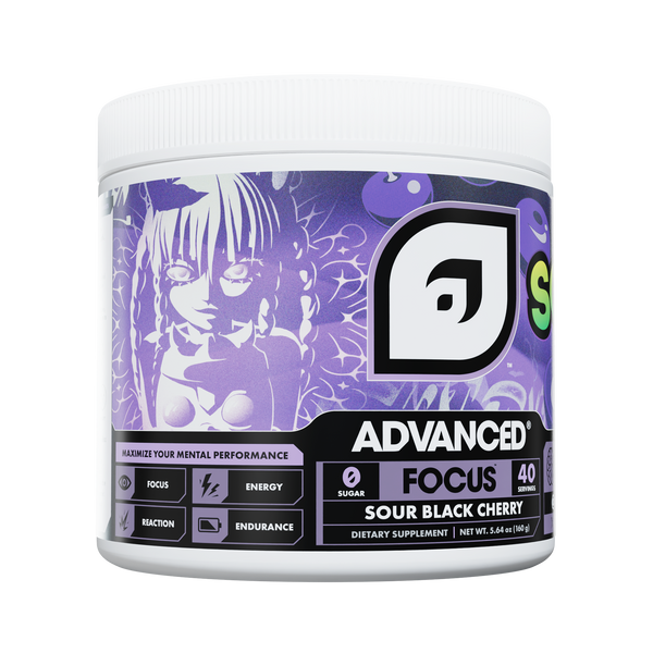 Sour Black Cherry Focus Gaming Supplement
