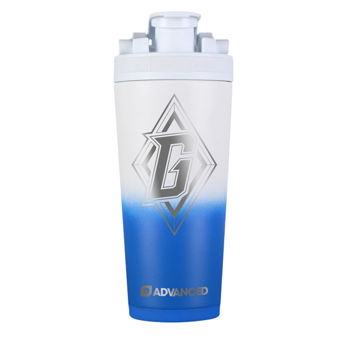 Gingy X ADVANCED Premium 26oz Ice Shaker - Royal/white