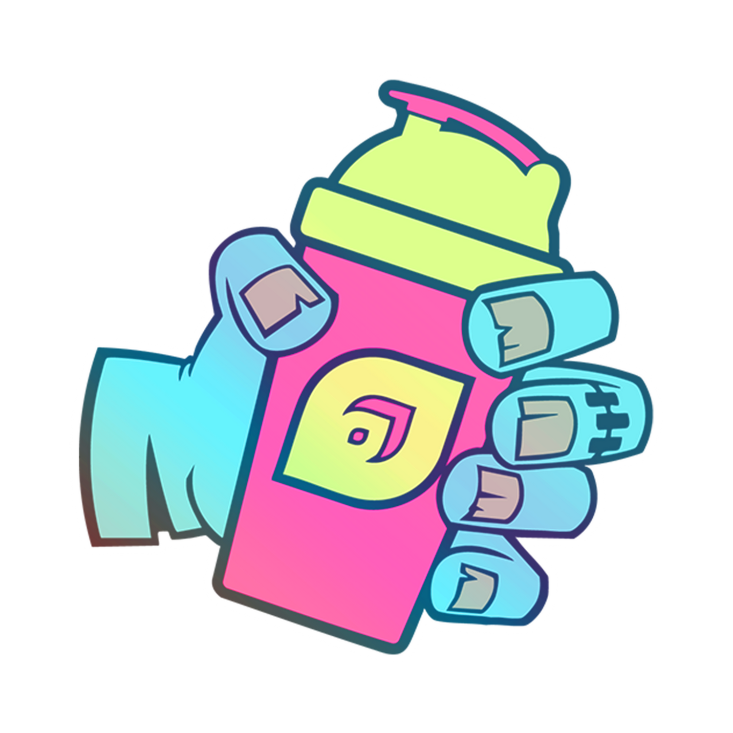 Zombie Hand Sticker