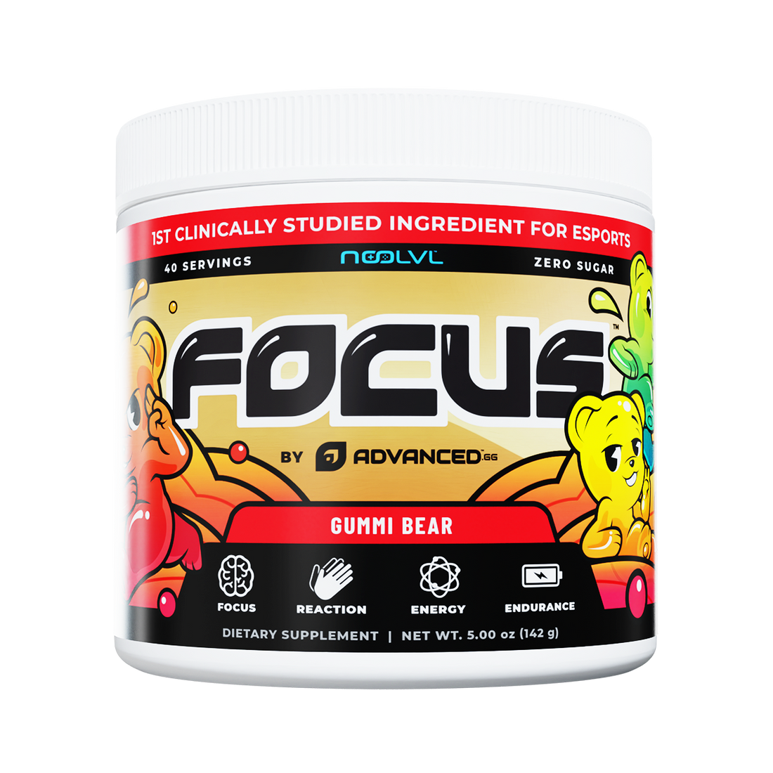 Gaming Supplement Focus Drinks