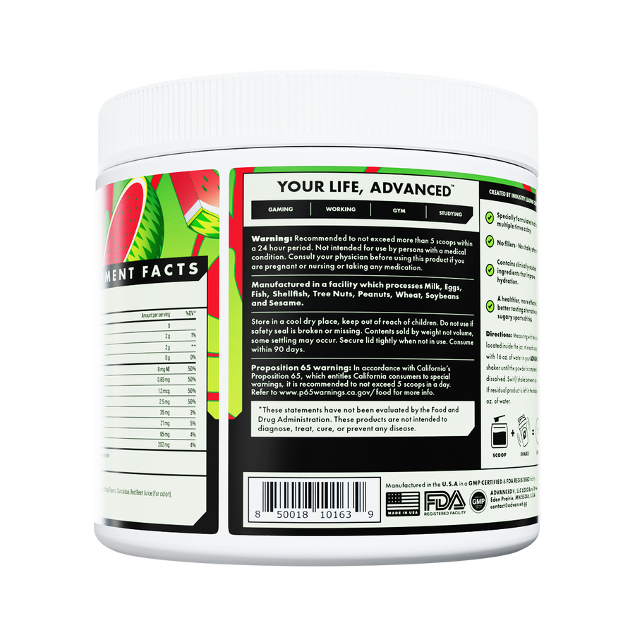 Gaming Supplements & Esport Energy Drinks